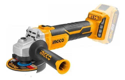 Amoladora Esmeril Galletero Angular Inalámbrica Ingco CAGLI1152 Naranja ... Amoladora Esmeril Galletero Angular Inalámbrica Ingco CAGLI1152 Naranja ...