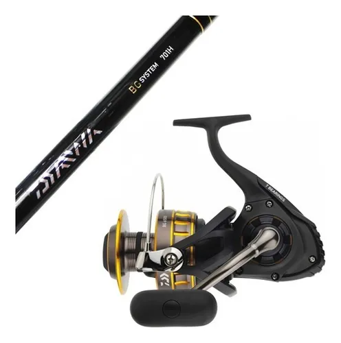 Bg6500/701h combo para pesca de Spinning Bg System Daiwa | Meses sin interés