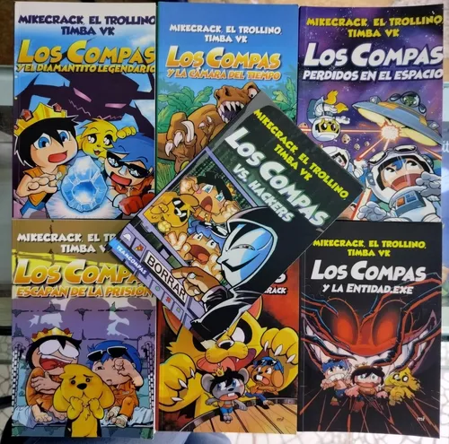 Los Compas Y La Maldición De Mikecrack + 6 Libros Colección | Envío gratis Los Compas Y La Maldición De Mikecrack + 6 Libros Colección | Envío gratis