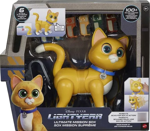 Sox Animatronic Gato Robot Interactivo Frases Y Movimimiento Meses
