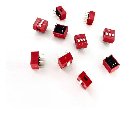 Dip Switch, 3 Posiciones, Kit De 10 Piezas | Meses sin interés Dip Switch, 3 Posiciones, Kit De 10 Piezas | Meses sin interés