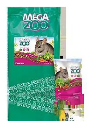 Ração Megazoo Extrusada Megazoo Chinchila 3kg | Frete grátis Ração Megazoo Extrusada Megazoo Chinchila 3kg | Frete grátis