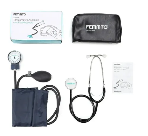 Tensiometro Manual Aneroide Con Estetoscopio Enfermería Kit Tensiometro Manual Aneroide Con Estetoscopio Enfermería Kit