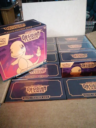 Tcg Pokemon Case De 10 Etbs De Obsidian Flames | Envío gratis Tcg Pokemon Case De 10 Etbs De Obsidian Flames | Envío gratis