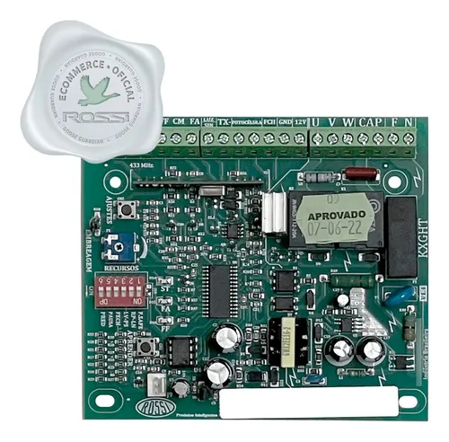 Placa Central De Comando Rossi Kxght Industrial 1024 Control Placa Central De Comando Rossi Kxght Industrial 1024 Control