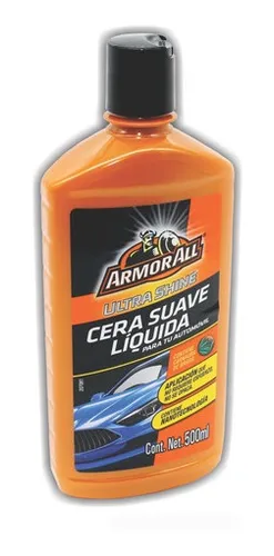 Armor All Cera Suave Liquida Ultra Brillante 500ml Armor All Cera Suave Liquida Ultra Brillante 500ml