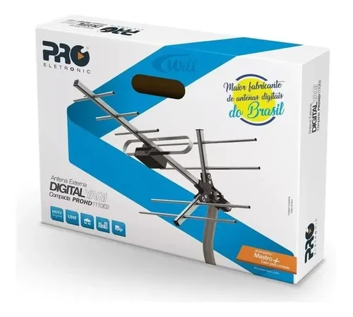 Kit Antena Digital Externa Yagi Para Smart Tv Longo Alcance Kit Antena Digital Externa Yagi Para Smart Tv Longo Alcance