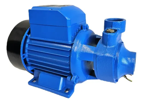 Bomba D'água Periférica Hidrax 1cv 750w Monofásica Cor Azul Frequência ...