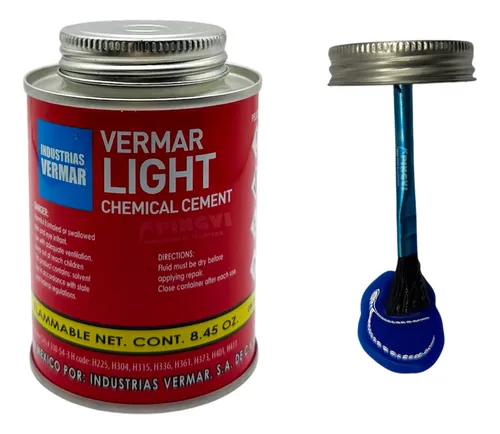 Pegamento Para Parchado En Frio Azul Vermar Ligth 250 Ml | MercadoLibre