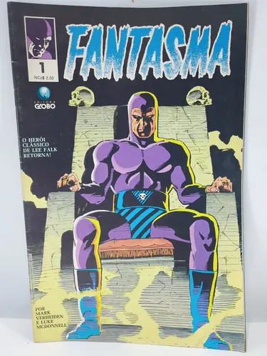 Revista Hq Fantasma N 1 Editora Globo Anos 80 Frete Grátis ...