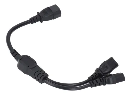 Iec 320 C14 Male To Dual Iec320 C13 Female Y Type Splitter | MercadoLibre Iec 320 C14 Male To Dual Iec320 C13 Female Y Type Splitter | MercadoLibre
