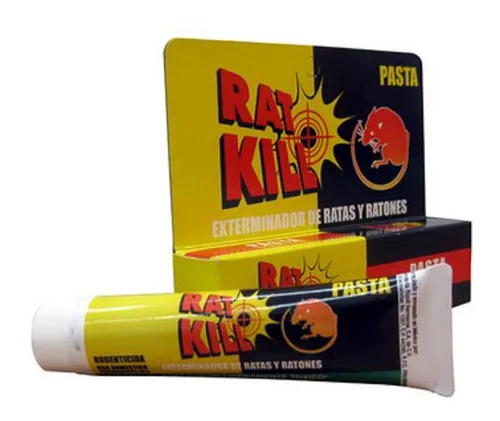 Rodenticida Pasta Tubo 40gr Rat-kill R-203