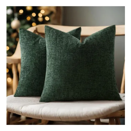 Paquete De Woaboy De 2 Cubiertas De Almohadas De Color Verde | MercadoLivre Paquete De Woaboy De 2 Cubiertas De Almohadas De Color Verde | MercadoLivre