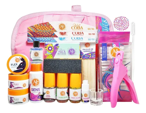 Kit Grande Para Uñas Acrilicas Mc Nails 21 Piezas Regalo Envío Gratis