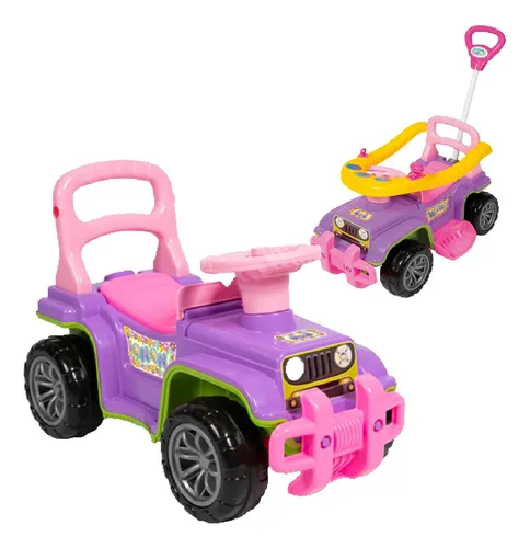 Carrinho De Passeio Infantil Andador Brinquedo Totoka Jipe Carrinho De Passeio Infantil Andador Brinquedo Totoka Jipe
