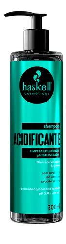 Shampoo Acidificante Haskell 300ml Limpeza Equilibrada Ph5.0 | MercadoLivre Shampoo Acidificante Haskell 300ml Limpeza Equilibrada Ph5.0 | MercadoLivre