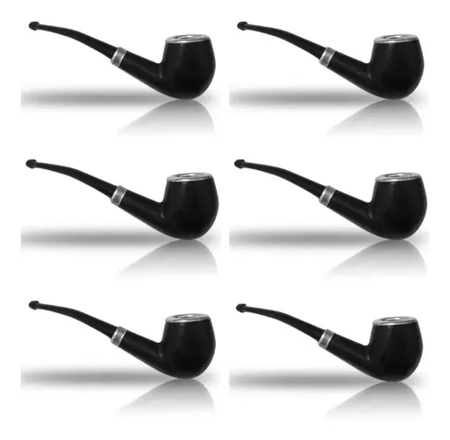 Kit 6 Cachimbo Pequeno 12 Cm | Parcelamento sem juros