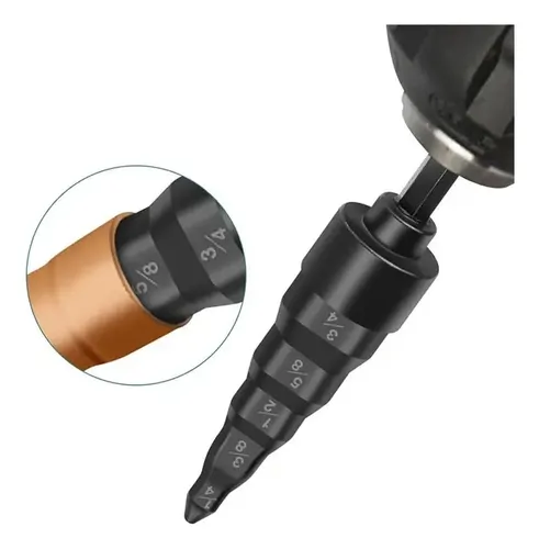 Broca Alargador Expansor Tubo De Cobre E Alumínio - 5 Em 1 | MercadoLivre