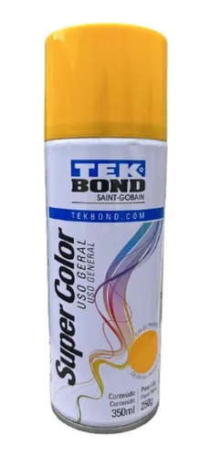Tinta Spray Super Color Uso Geral 350ml - Amarelo Tinta Spray Super Color Uso Geral 350ml - Amarelo