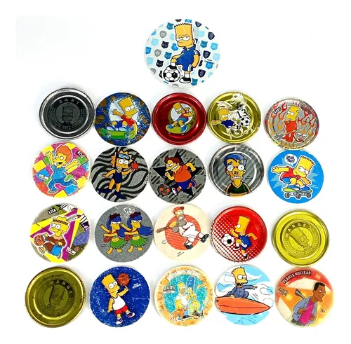 Lote De Tazos De Los Simpson Sabritas | MercadoLibre