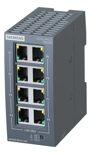 Switch Siemens Profinet Scalance Xb008 6gk5008-0ba10-1ab2 | MercadoLivre