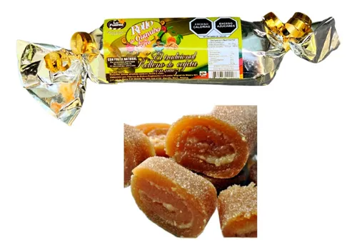 Rollo de guayaba Relleno La Fuente Dulce Tradicional guayaba con cajeta ...