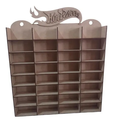 Exhibidor Para Hot Wheels Coleccionador 32 Autos Mdf En Venta En