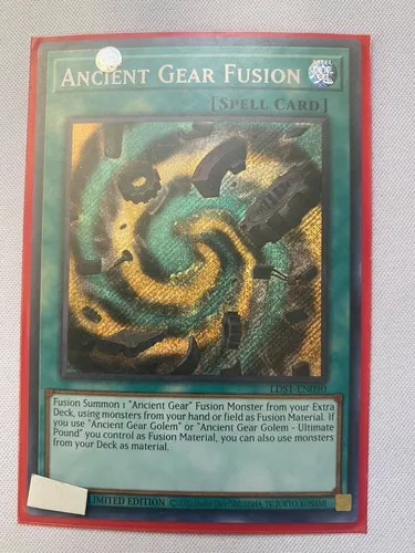 Ancient Gear Fusion Secreta Yugioh | Meses sin interés