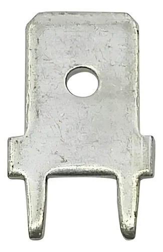 Terminal Faston Macho Lingueta 6,3mm Pci - Kit 200 Pçs Prateado ...