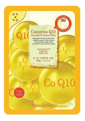 Mascarilla Facial Para Piel Normal Beauugreen Q10 Mercadolibre
