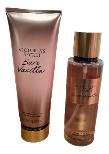 Set Victorias Secret Loción Y Crema Bare Vainilla Envío Gratis