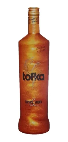 Vodka Toffee Tofka Caramelo 1 Litro Mercadolibre