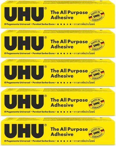 Uhu Pegamento Transparente Pega Todo Tubo 125ml Pack 5 PzasPegamento ... Uhu Pegamento Transparente Pega Todo Tubo 125ml Pack 5 PzasPegamento ...
