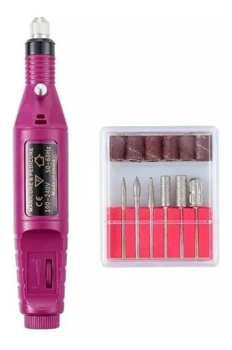 Dremel Para Uñas Manicure Pedicure Limador Kit Profesional Mercadolibre
