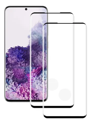 2 Piezas Mica De Cristal Templado 3d Para Samsung S20 Plus Meses Sin