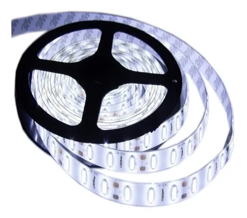 Rollo 5 Metros Tira De Leds 5050 Blanco Frío Exterior 60l M En Venta En