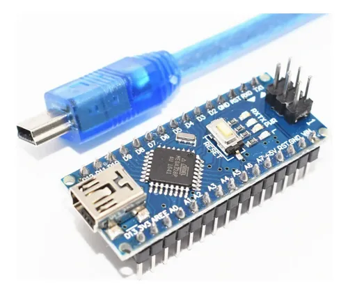 Placa Desarrollo Nano V3 Atmega328 Ch340 Para Arduino Placa Desarrollo Nano V3 Atmega328 Ch340 Para Arduino