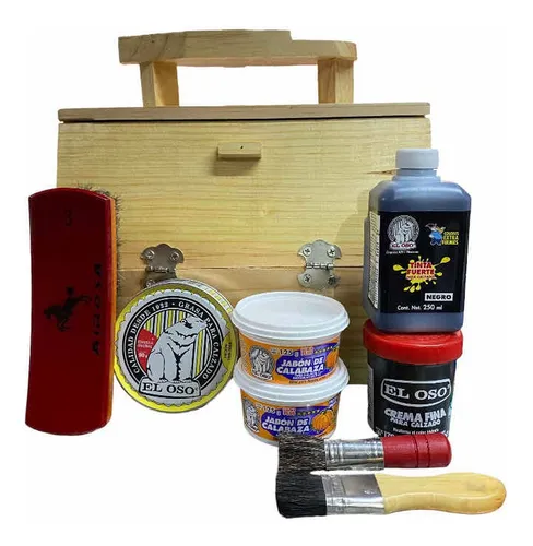 Kit Bolero Para Bolear Zapatos Color Negro Incluye Cajón. en venta en ... Kit Bolero Para Bolear Zapatos Color Negro Incluye Cajón. en venta en ...