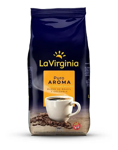 La Virginia Cafe Molido Torrado Puro Aroma 250 G | MercadoLibre La Virginia Cafe Molido Torrado Puro Aroma 250 G | MercadoLibre