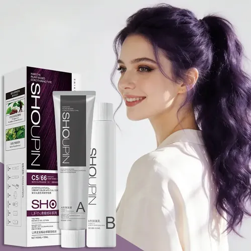 Tinte Uva Morado Natural - Sin Decolorar, Con Hierbas | MercadoLibre