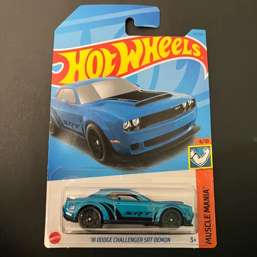 Hot Wheels 18 Dodge Challenger Srt Demon 2023 Mercadolibre