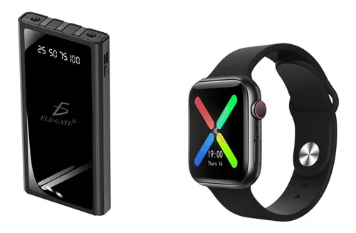 Reloj Inteligente T500 Deportivo Contesta Power Bank Pila Envío Gratis