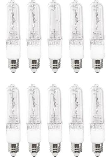 Anyray (pack De 10) 50 Vatios T4 Jd Tipo Halógeno Claro E11 | Meses sin ... Anyray (pack De 10) 50 Vatios T4 Jd Tipo Halógeno Claro E11 | Meses sin ...