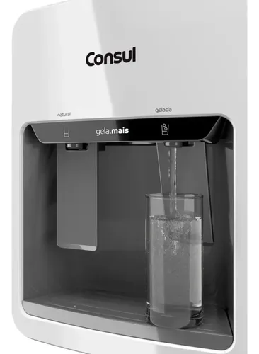 Bebedouro De Água Consul Gela Mais 2 Níveis Branco 127v Branco ...
