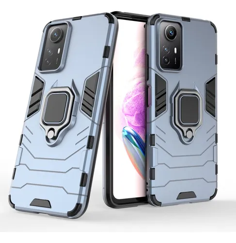 Funda Uso Rudo Para Redmi Note 12s Armor Ring Cristal 9d Meses Sin