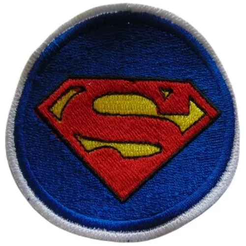 Parche (escudo) Bordado Termoadherible, Dc Superman Circle Parche (escudo) Bordado Termoadherible, Dc Superman Circle