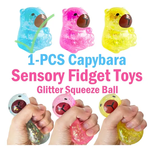 Capivara Squishy Fidget Toys Para Crianças, Bolas | MercadoLivre