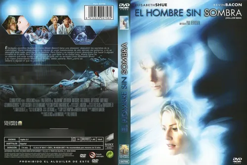 El Hombre Sin Sombra - Kevin Bacon - Dvd | MercadoLibre