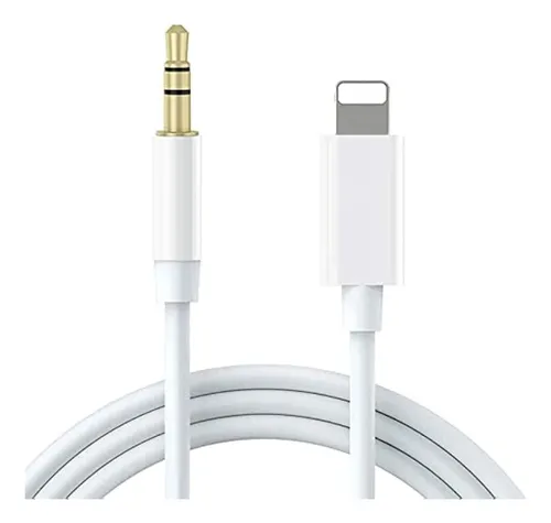 Cable Adaptador Auxiliar De Audio Para Iphone A Jack 3.5 Mm | Meses sin ...