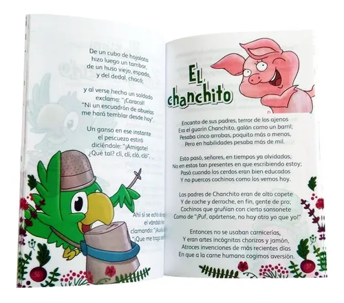 Libro Cuentos Fabulas Y Poesías De Rafael Pombo Para Niños En Venta En